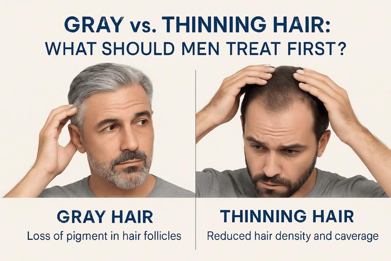 Gray hair explained - causes, age factors, and care tips – My Hair Science